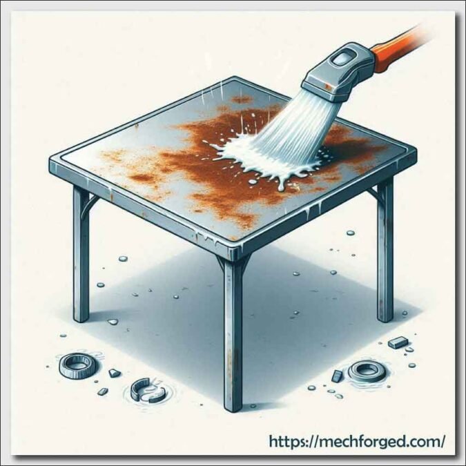 10 Easy Ways To Remove Rust From A Metal Table - Mech Forged