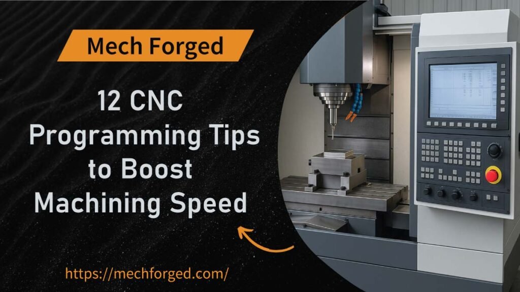 12 CNC Programming Tips To Boost Machining Speed - Mech Forged