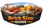 Brick Size Guide: Complete Chart And Standards (2026) - Mech Forged