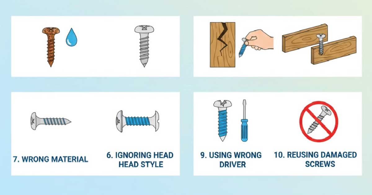 Choosing The Correct Screw Size: Complete Guide 2026 - Mech Forged