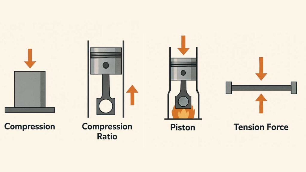 Compression: Meaning, Definition, Force, Ratio And Differences - Mech ...