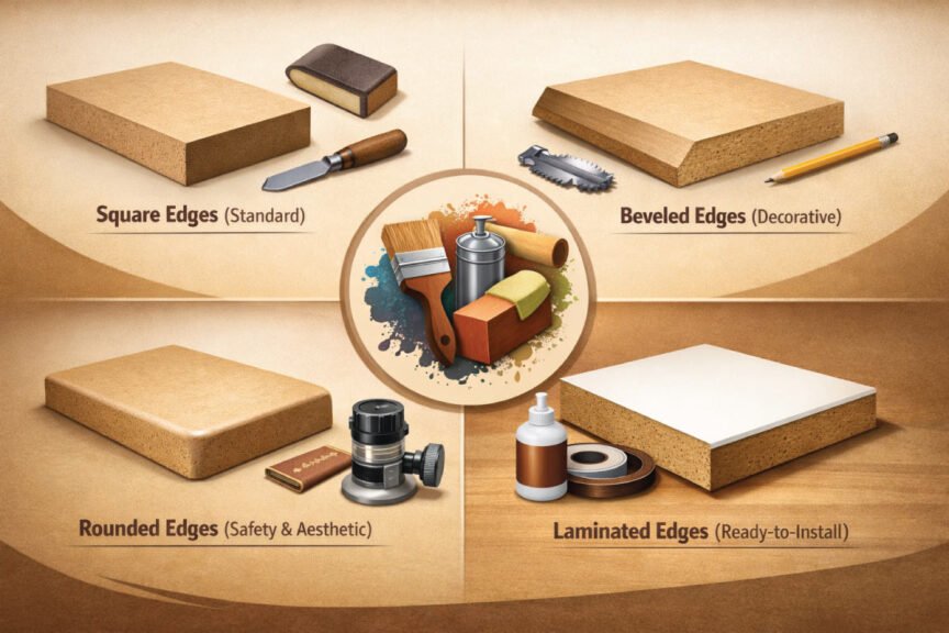 Standard MDF Board Size Chart With Guide - Mech Forged