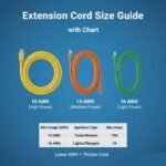 Extension Cord Size Guide With Chart (Latest 2025 Guide) - Mech Forged
