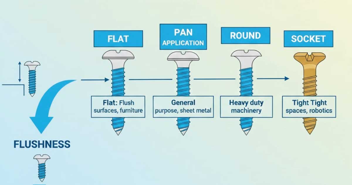 Choosing The Correct Screw Size: Complete Guide 2026 - Mech Forged