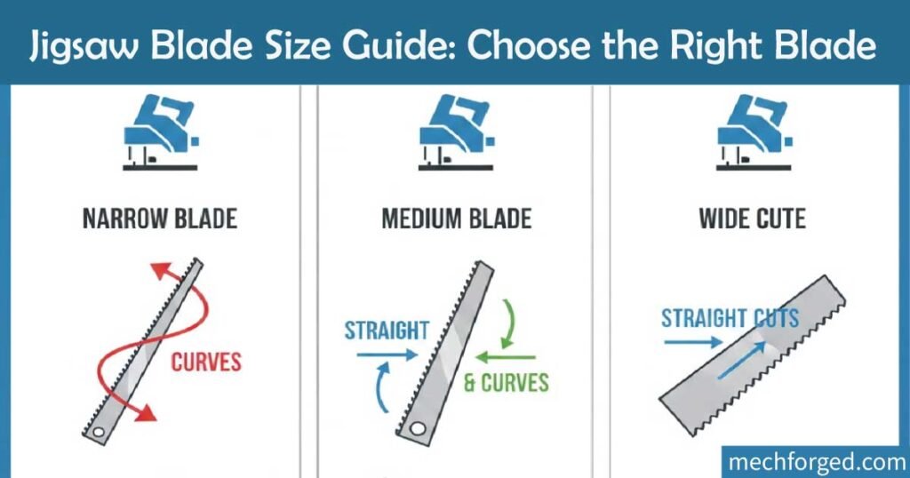Jigsaw Blade Size: Complete Guide 2026 + Pdf - Mech Forged