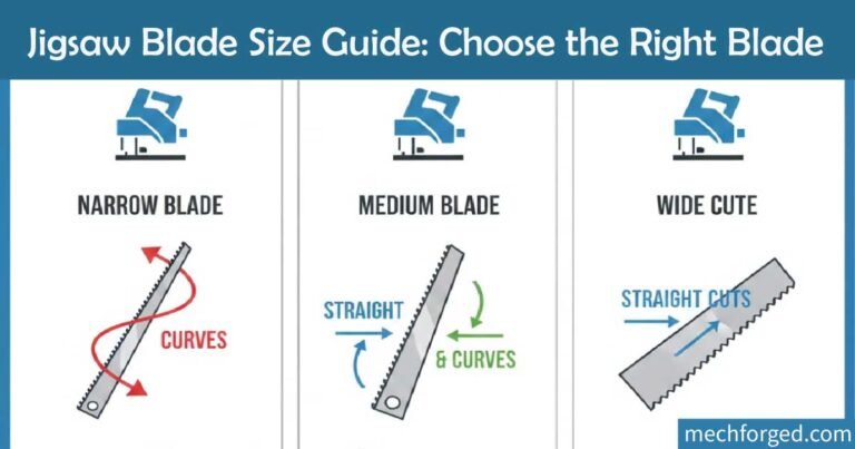 Jigsaw Blade Size: Complete Guide 2026 + Pdf - Mech Forged