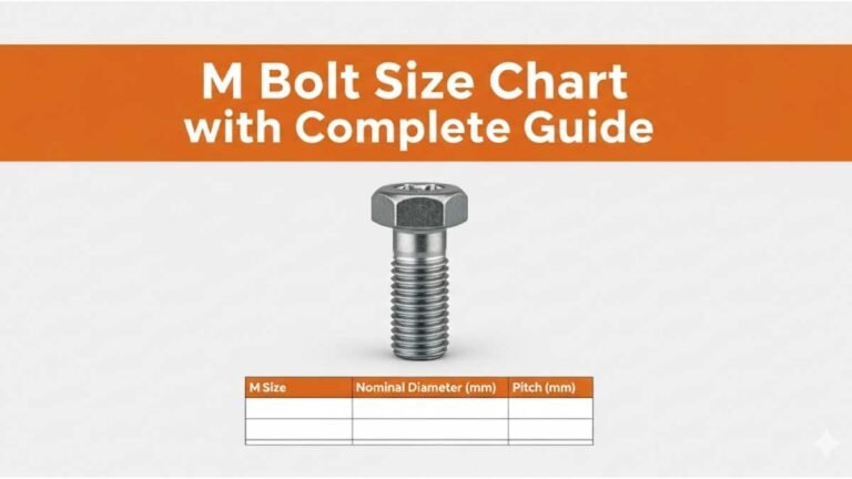 M Bolt Size Chart: Complete Guide 2025 With Pdf - Mech Forged