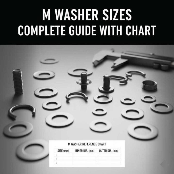 M Washer Size Chart: Complete Dimensions Guide (2026) - Mech Forged