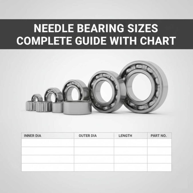 Needle Bearing Size Chart: Complete Guide 2026 + PDF - Mech Forged