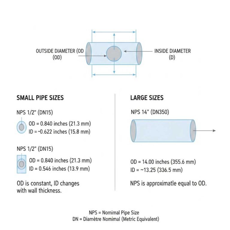 Understand Pipe Sizes: Types, Uses And Measurements - Mech Forged