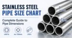 Stainless Steel Pipe Size Chart: Complete Guide - Mech Forged