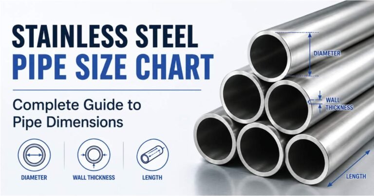 Stainless Steel Pipe Size Chart: Complete Guide - Mech Forged