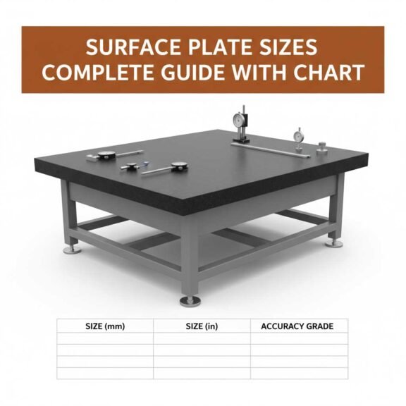 Surface Plate Size Chart: Complete Guide 2026 (With PDF ) - Mech Forged