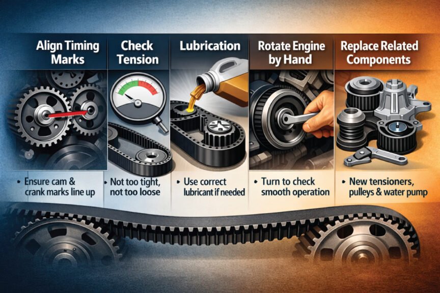Timing Belt Sizes Explained: Full Guide 2026 With Chart - Mech Forged