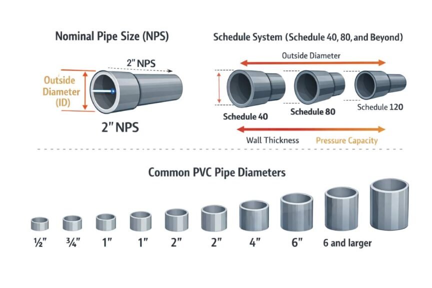 PVC Pipes Explained: Types, Sizes & Materials (2026) - Mech Forged