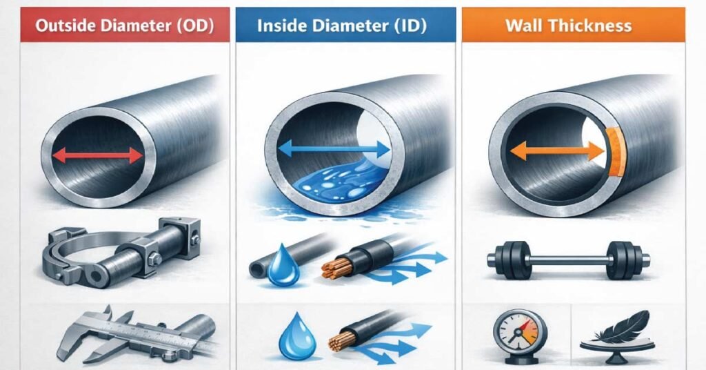 Tube Size Chart 2026 Explained: Diameters & Thickness - Mech Forged