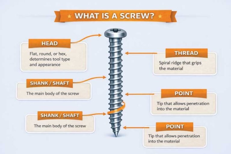 Screw Size Chart: Complete Guide 2026 + Free PDF - Mech Forged