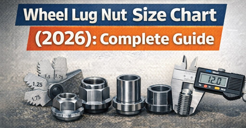 Wheel Lug Nut Size Chart (2026): Complete Guide - Mech Forged