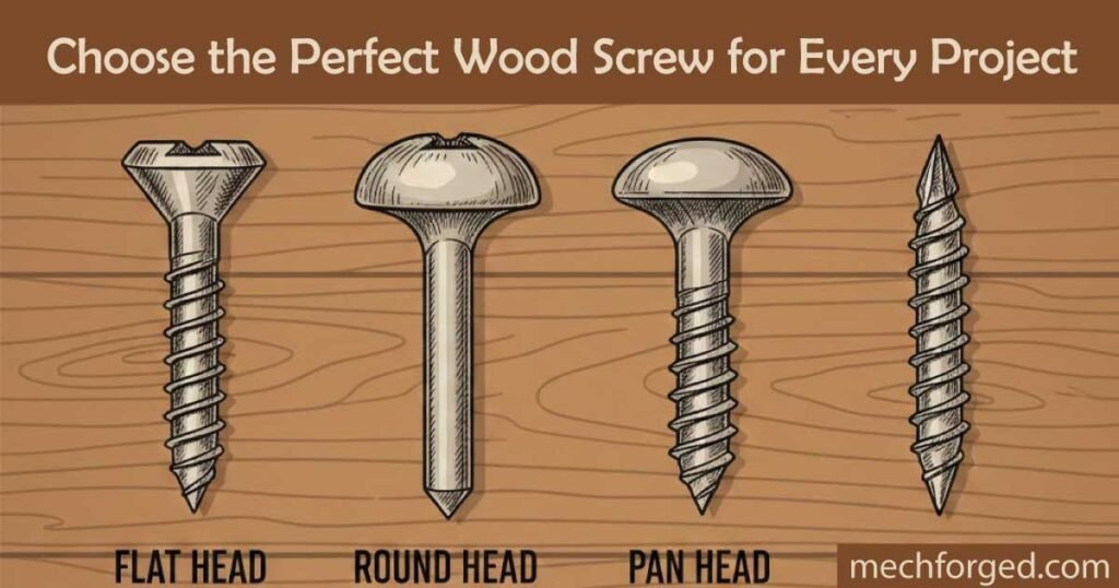 Wood Screw Size Basics: Lengths, Gauges & Best Uses - Mech Forged