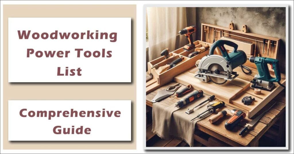 Woodworking Hand Tools List For Every Craftsperson - Mech Forged